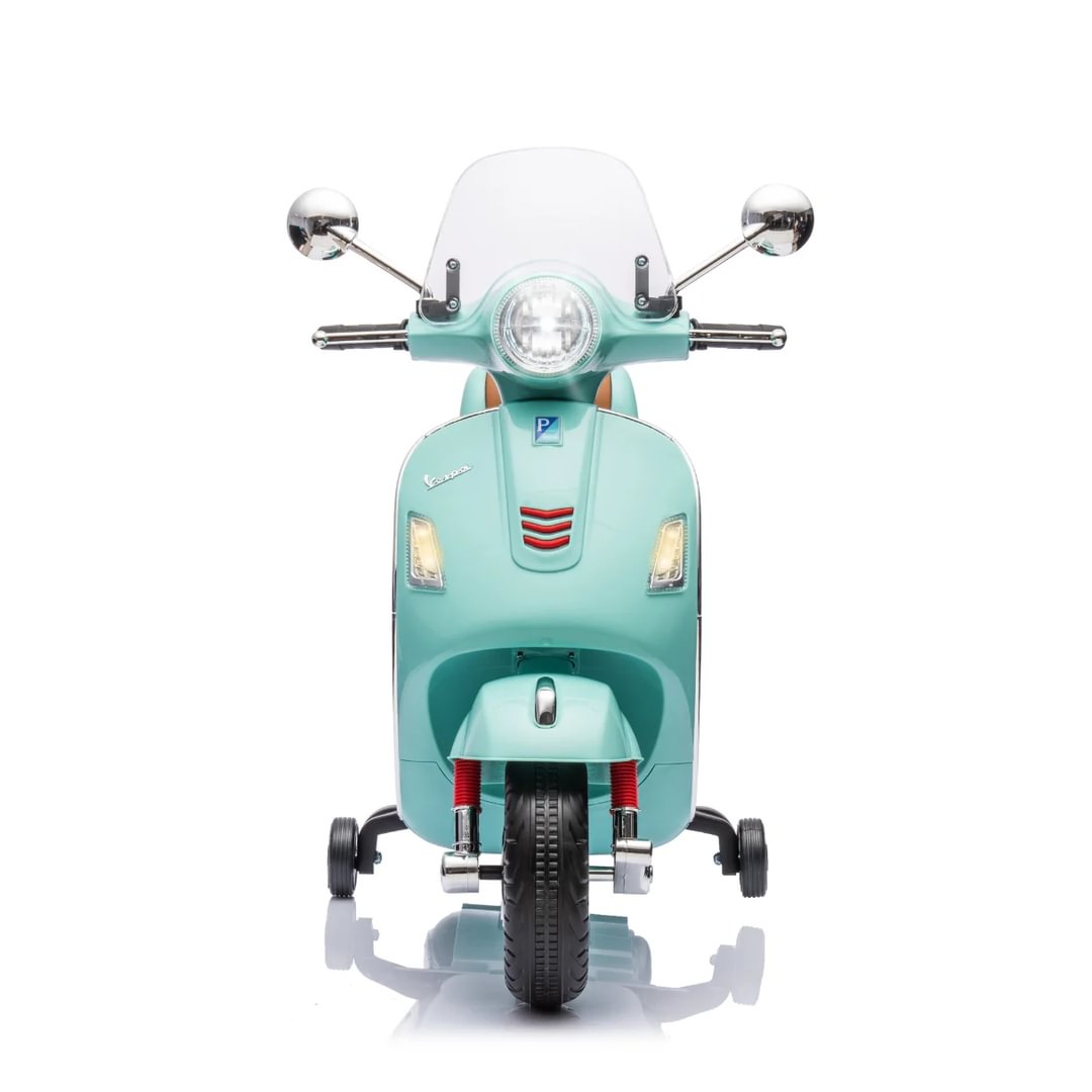 Vespa GT Ride-on Kids Motorbike with 6V - Blue - Berghoff toys