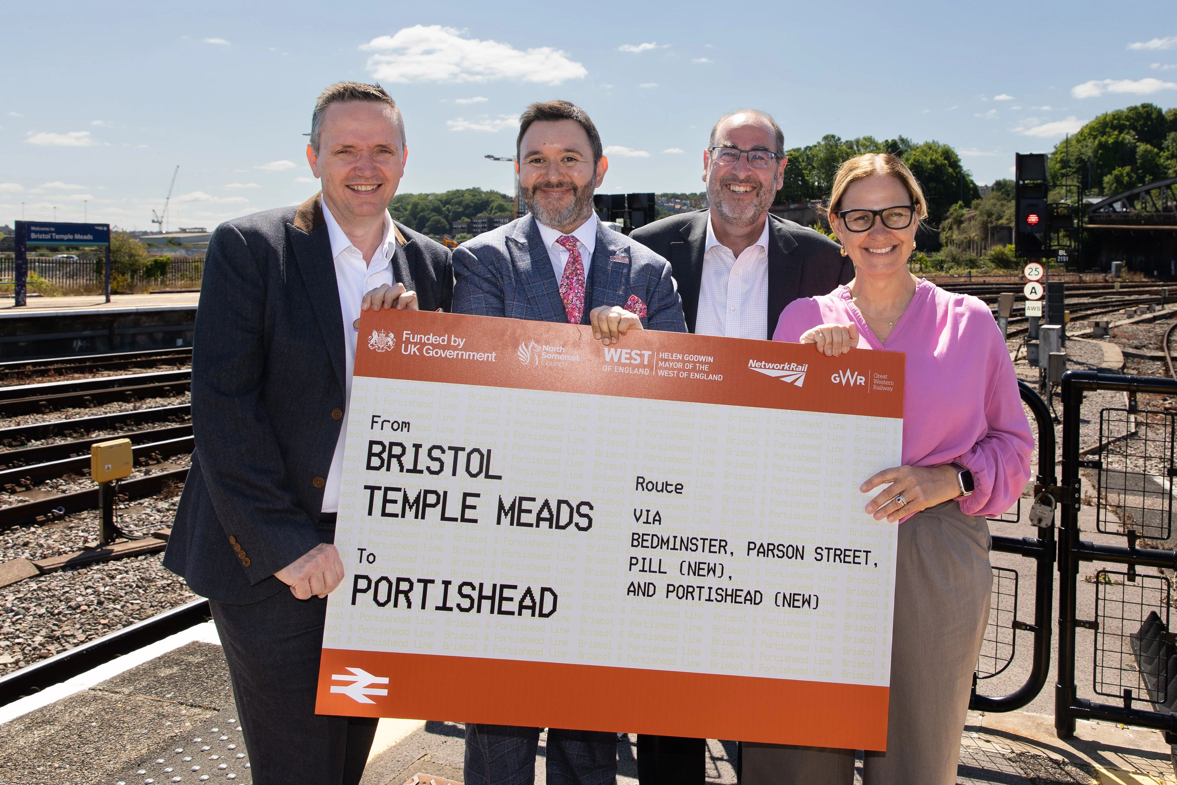 West leaders welcome government green light for Portishead line - West ...