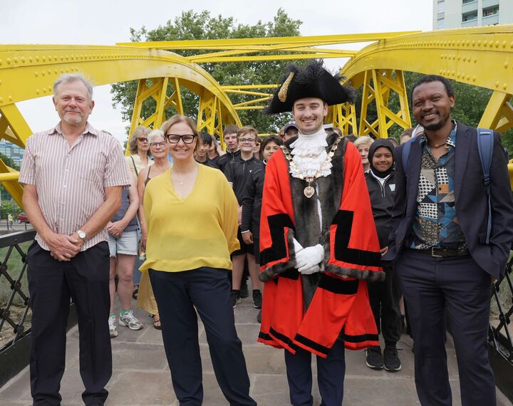 The Banana Bridge reopens five months early - West of England Combined ...