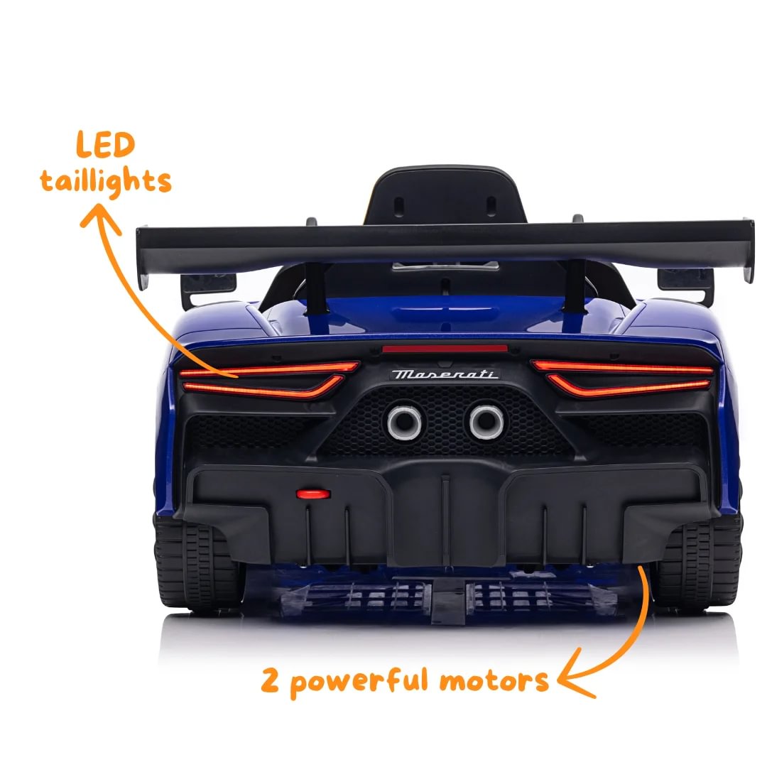 Maserati MC20 GT2 Electric Kids Car 12V - Blue - Berghoff toys