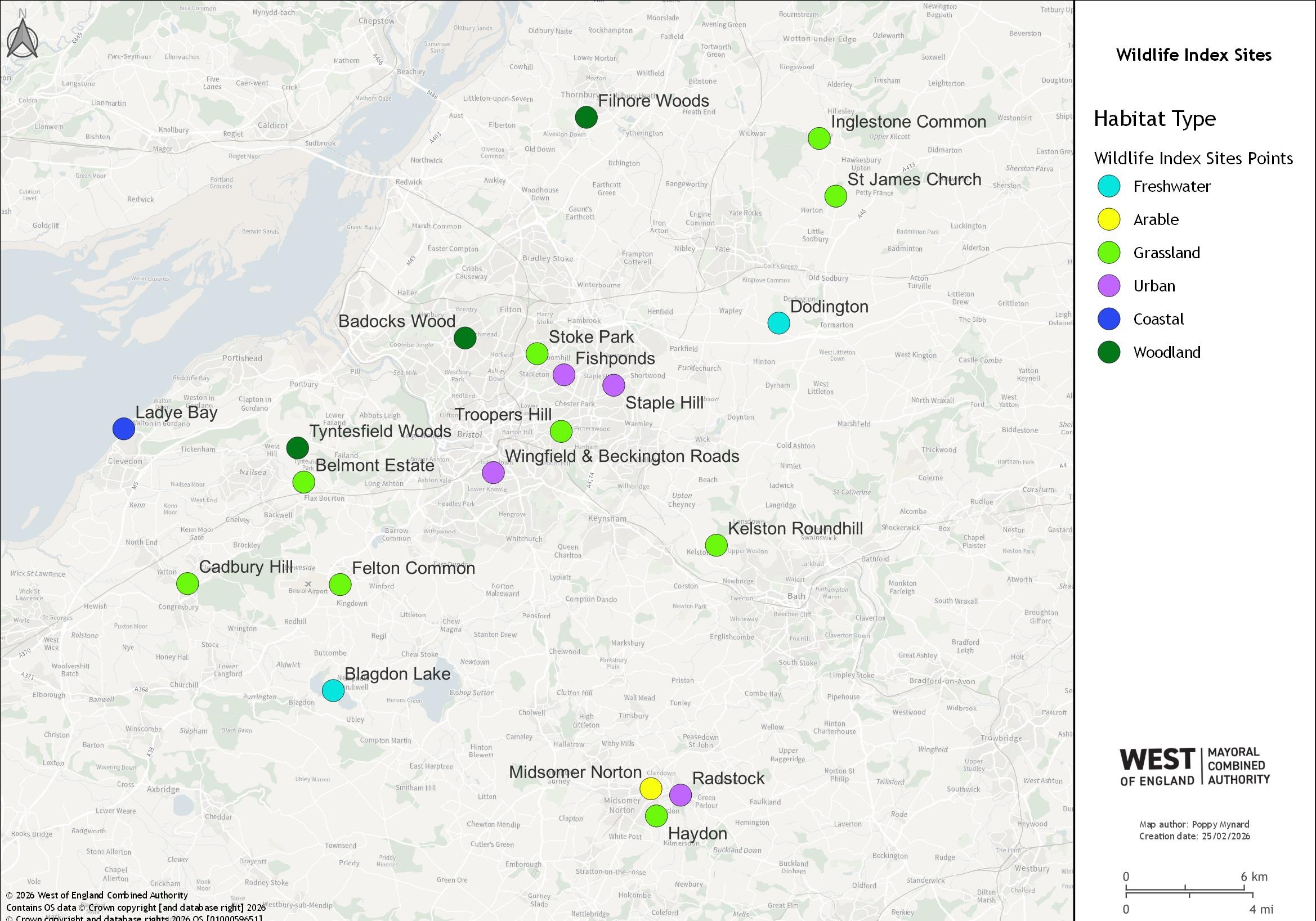 West of England Wildlife Index - West of England Combined Authority