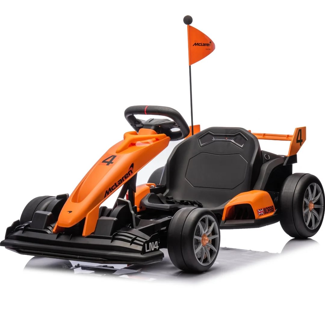 McLaren Formula 1 Electric Kids Car 12V - Orange - Berghoff toys