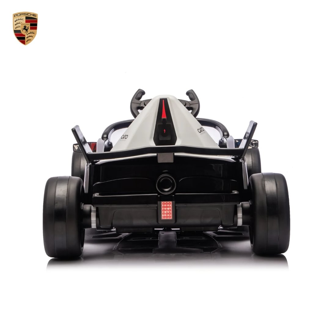 Porsche Formule E 2025 Elektrische Kinderauto 12V - Zwart - Berghoff toys