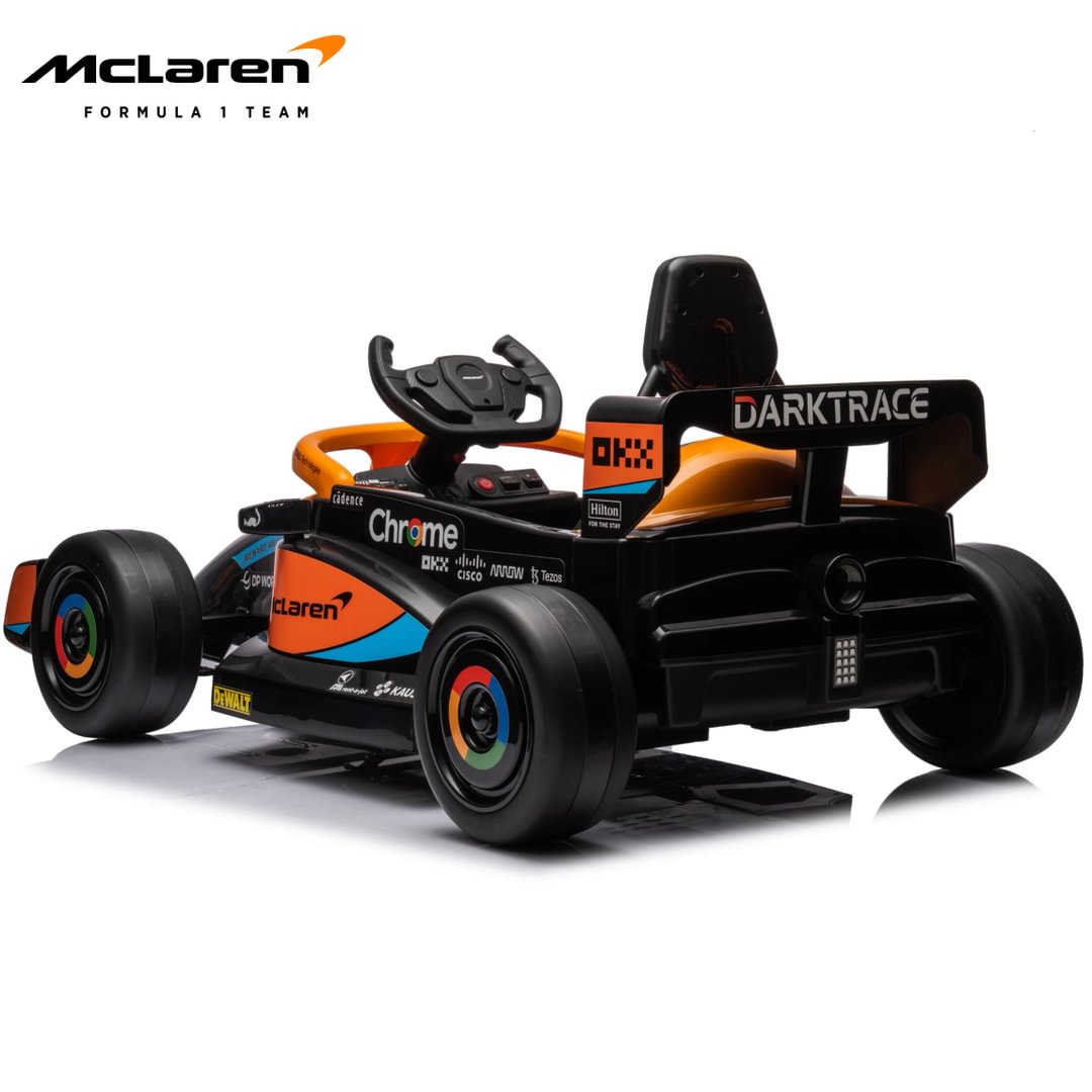 McLaren Formula 1 Electric Kids Car 12V - Orange - Berghoff toys