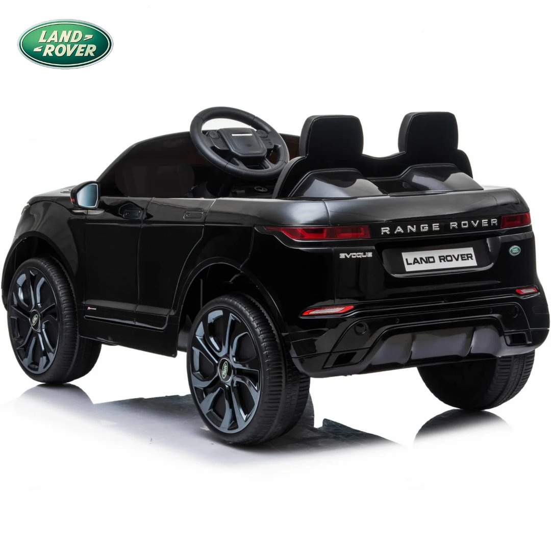 Range Rover Evoque Ride-on Kids Car 12V - Black - Berghoff toys