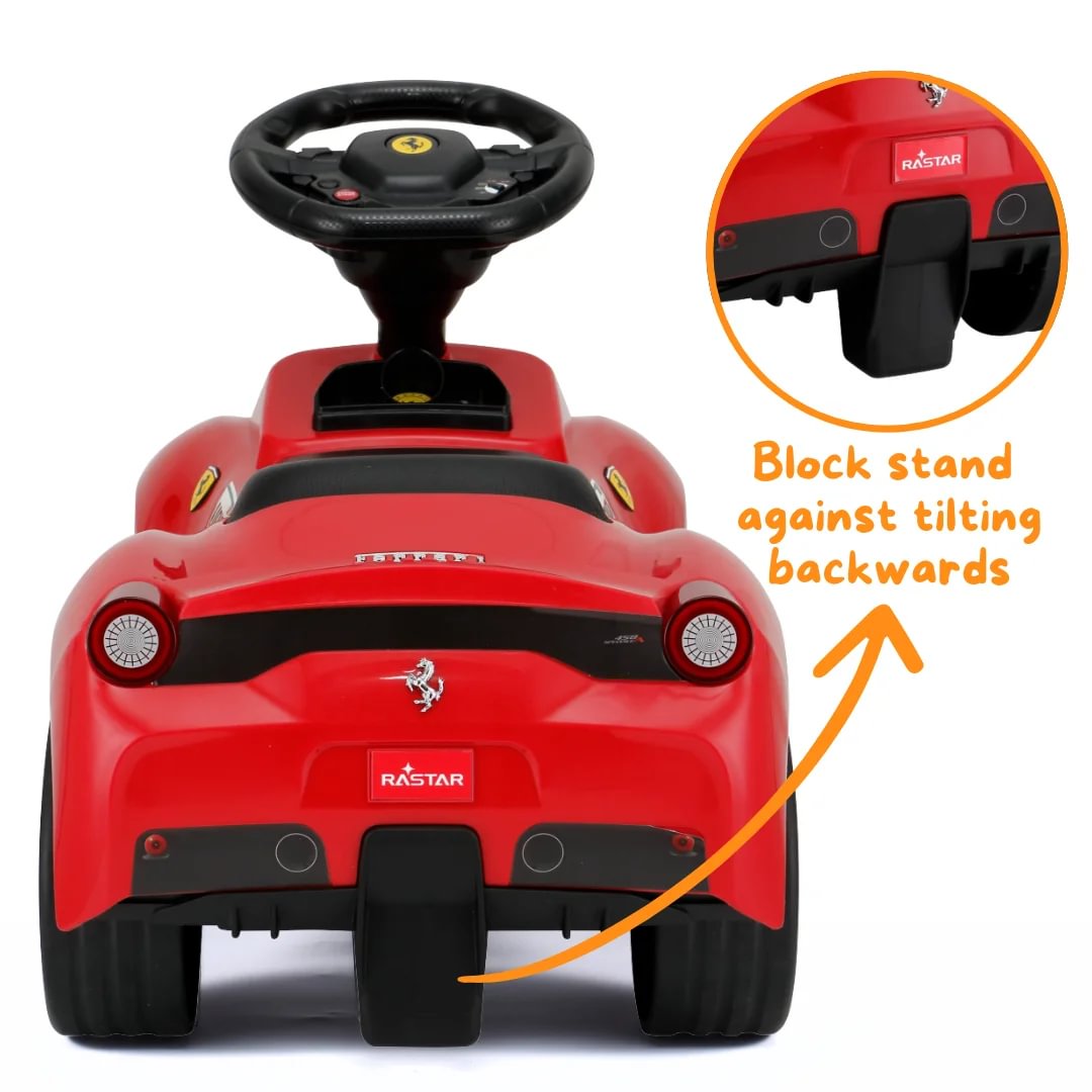 Ferrari 488 Ride-on Car - Red - Berghoff toys