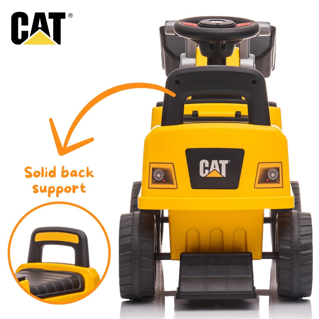 CAT Ride-on Wheel Loader - Yellow - Berghoff toys