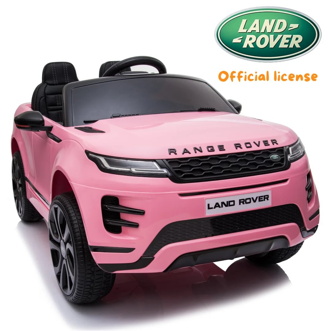 Range Rover Evoque Ride-on Kids Car 12V - Pink - Berghoff toys
