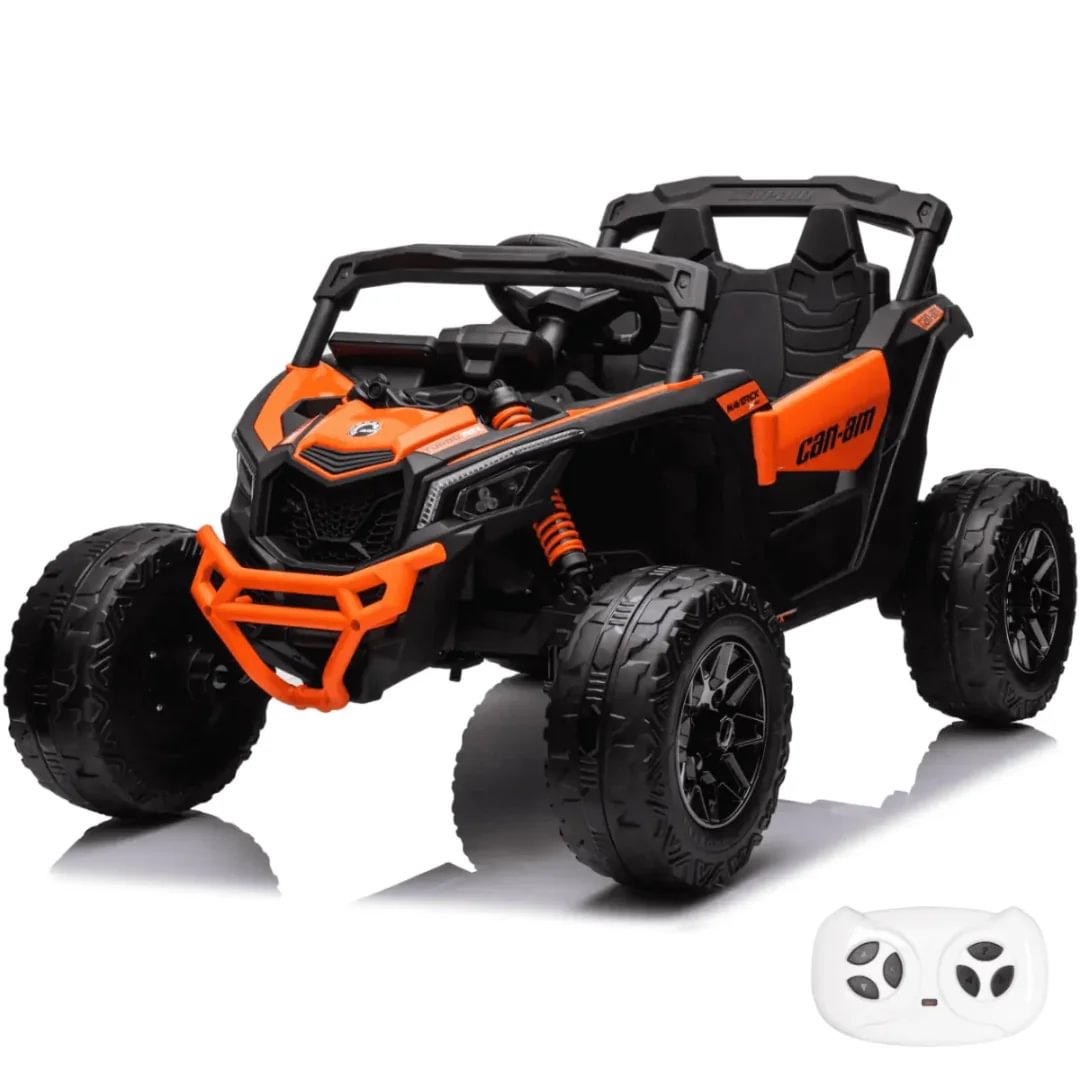 Can-Am Maverick R 4x4 Ride-on Buggy 12V - Orange - Berghoff toys