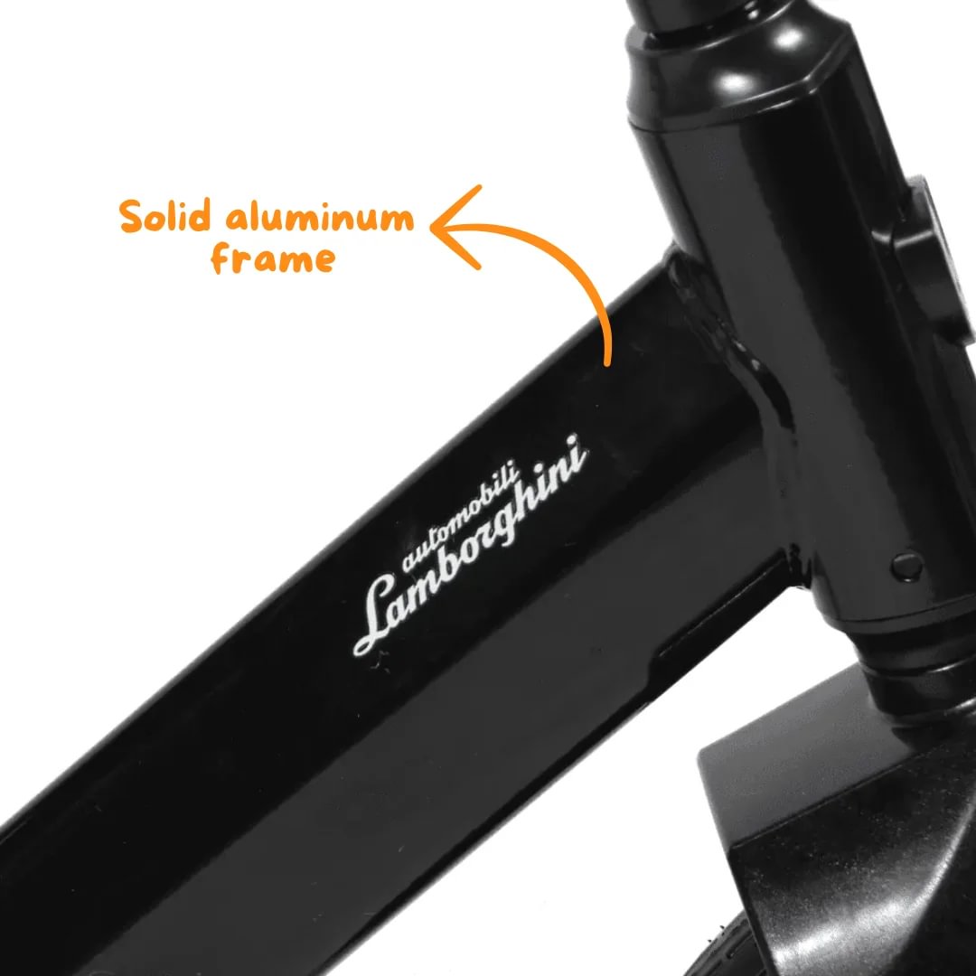 Lamborghini Balance Bike Large 12" - Yellow - Berghoff toys