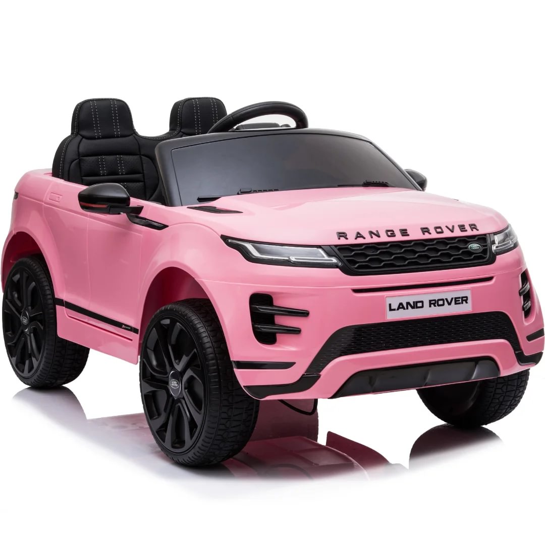 Range Rover Evoque Ride-on Kids Car 12V - Pink - Berghoff toys