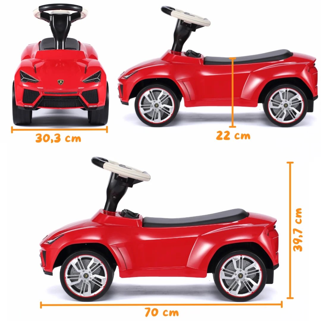 Lamborghini Urus Ride-On Car - Red - Berghoff toys