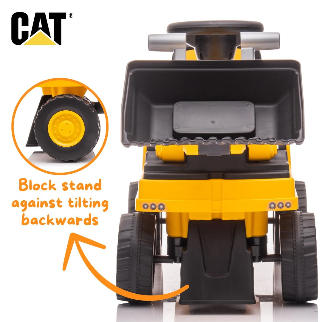 CAT Ride-on Wheel Loader - Yellow - Berghoff toys