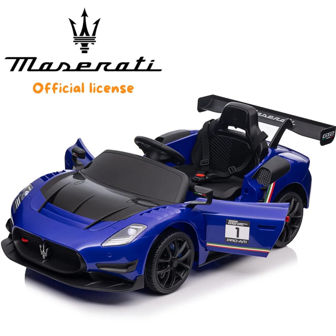 Maserati MC20 GT2 Electric Kids Car 12V - Blue - Berghoff toys