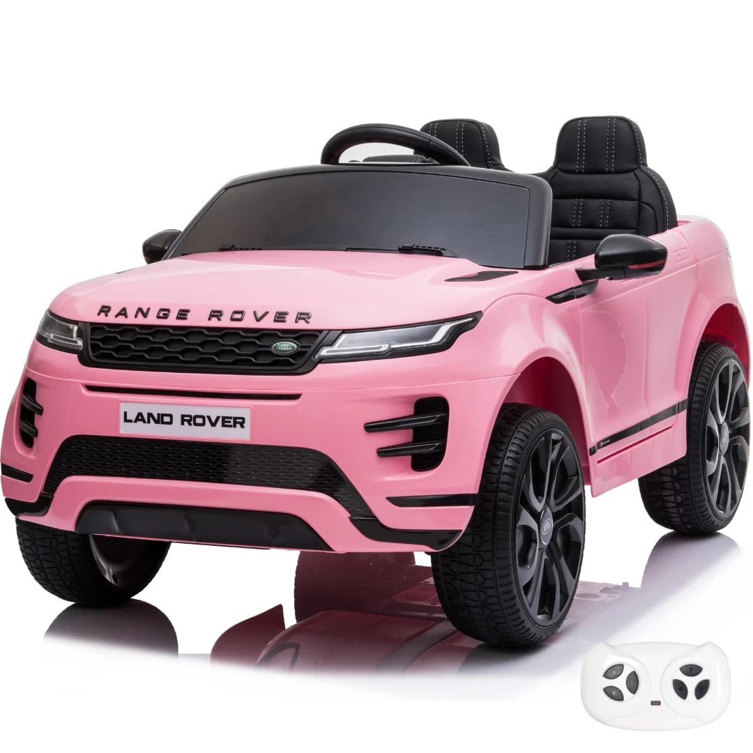 Range Rover Evoque Ride-on Kids Car 12V - Pink - Berghoff toys