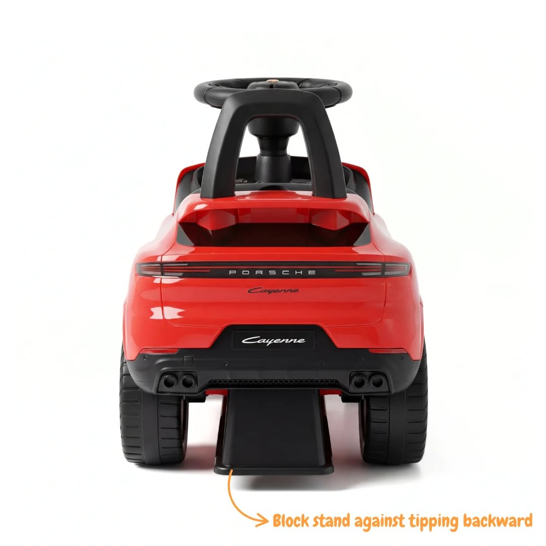 Porsche Cayenne Ride-on Car - Red - Berghoff toys