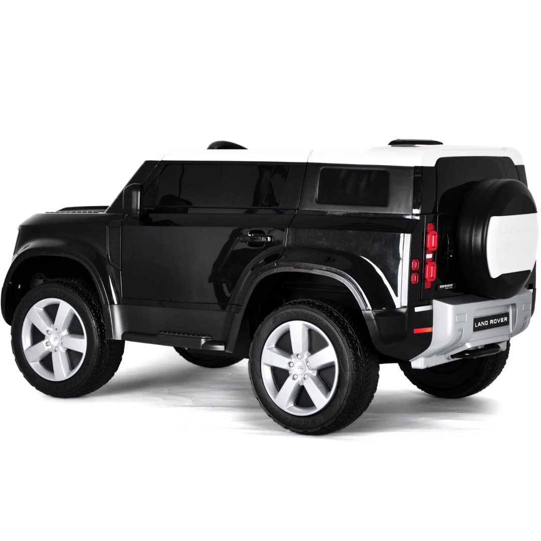 Land Rover Defender 90 Ride-on Kids Car 12V - Black - Berghoff toys