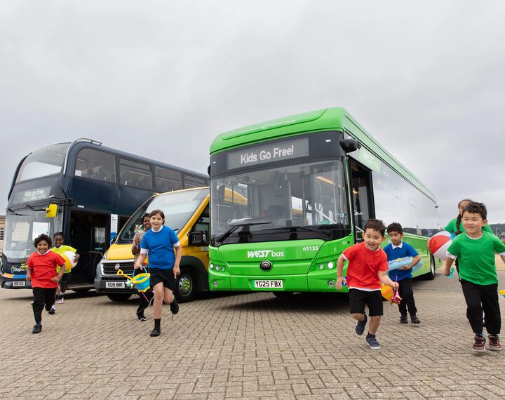 Over half a million free kids bus journeys in first month - West of ...