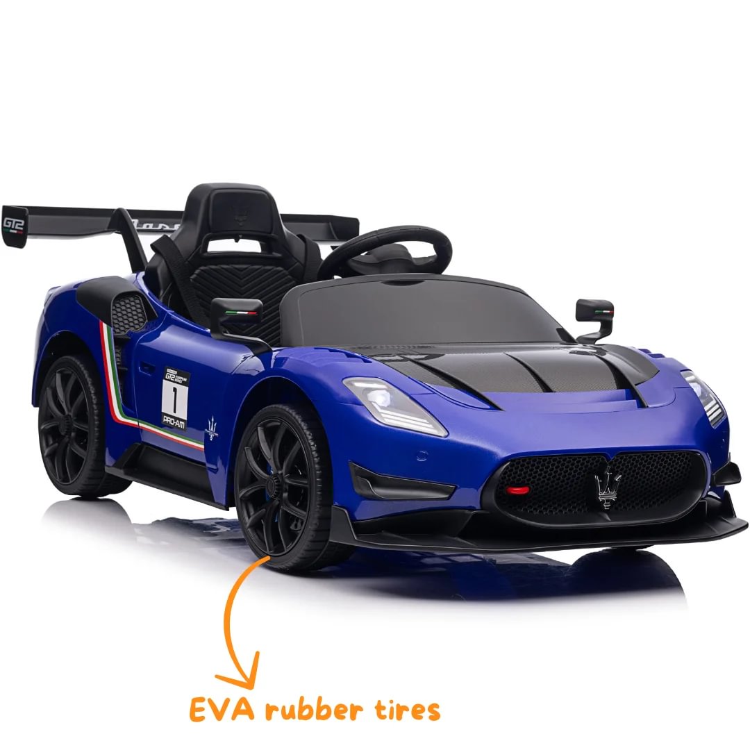 Maserati MC20 GT2 Electric Kids Car 12V - Blue - Berghoff toys
