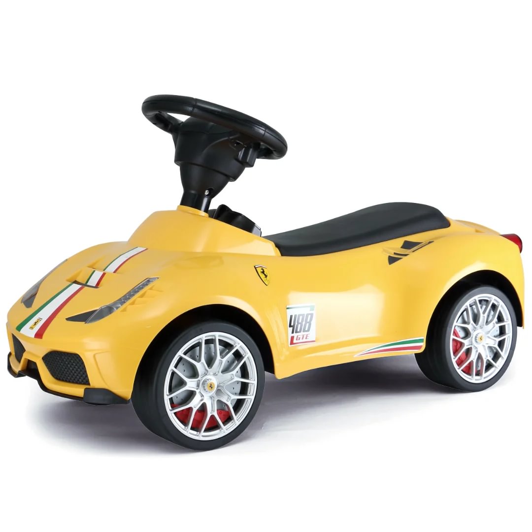 Ferrari 488 Ride-on Car - Yellow - Berghoff toys