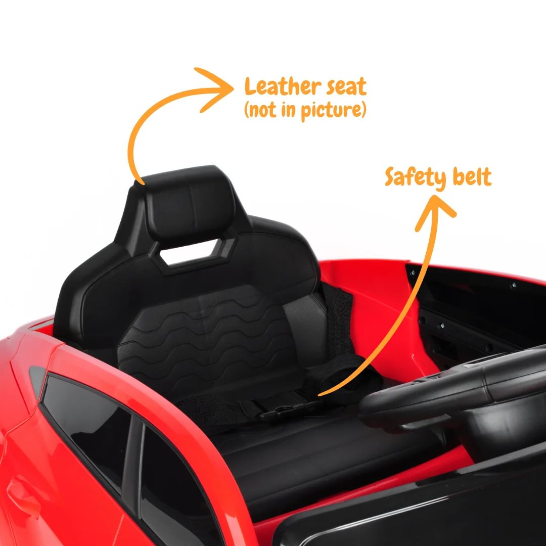 Audi e-Tron GT Electric Kids Car 12V - Red - Berghoff toys