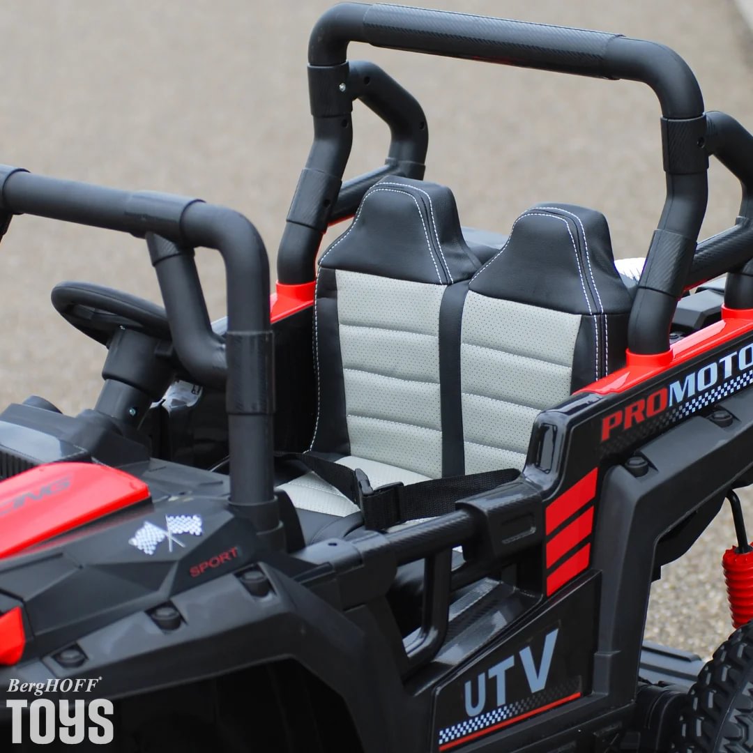 UTV 4x4 Ride-on Kids Buggy 12V - Red - Berghoff toys