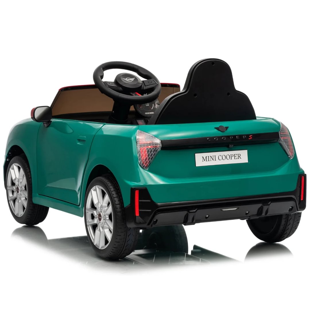 Voiture Électrique Pour Enfants 12V MINI Cooper JCW - Vert - Berghoff toys