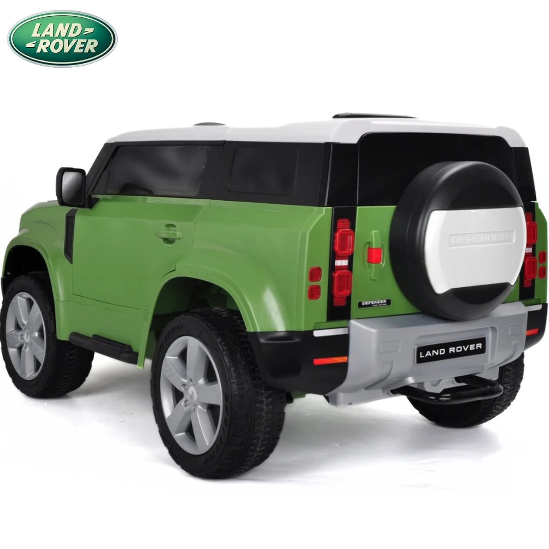 Land Rover Defender 90 Ride-on Kids Car 12V - Green - Berghoff toys