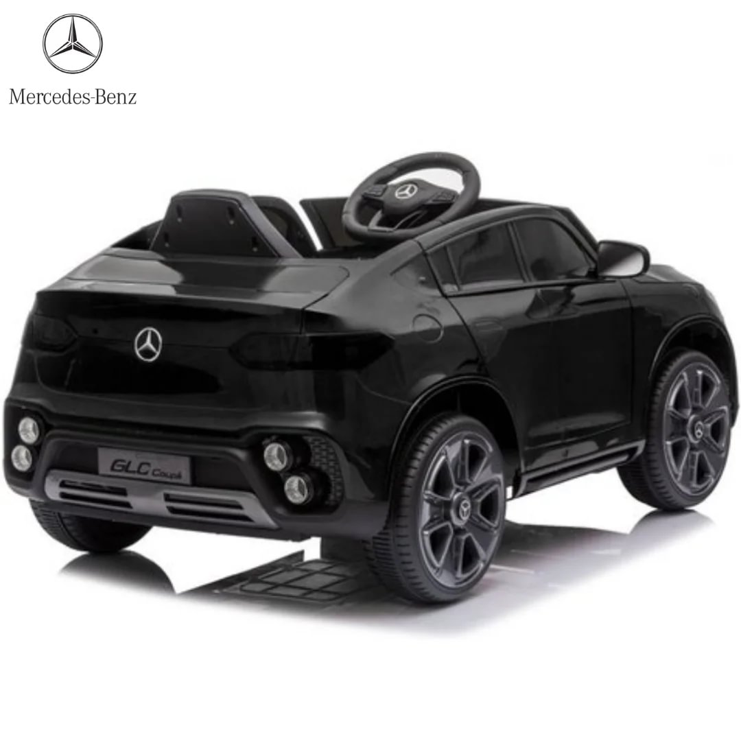 Mercedes GLC Coupé Ride-on Kids Car 12V - Black - Berghoff toys