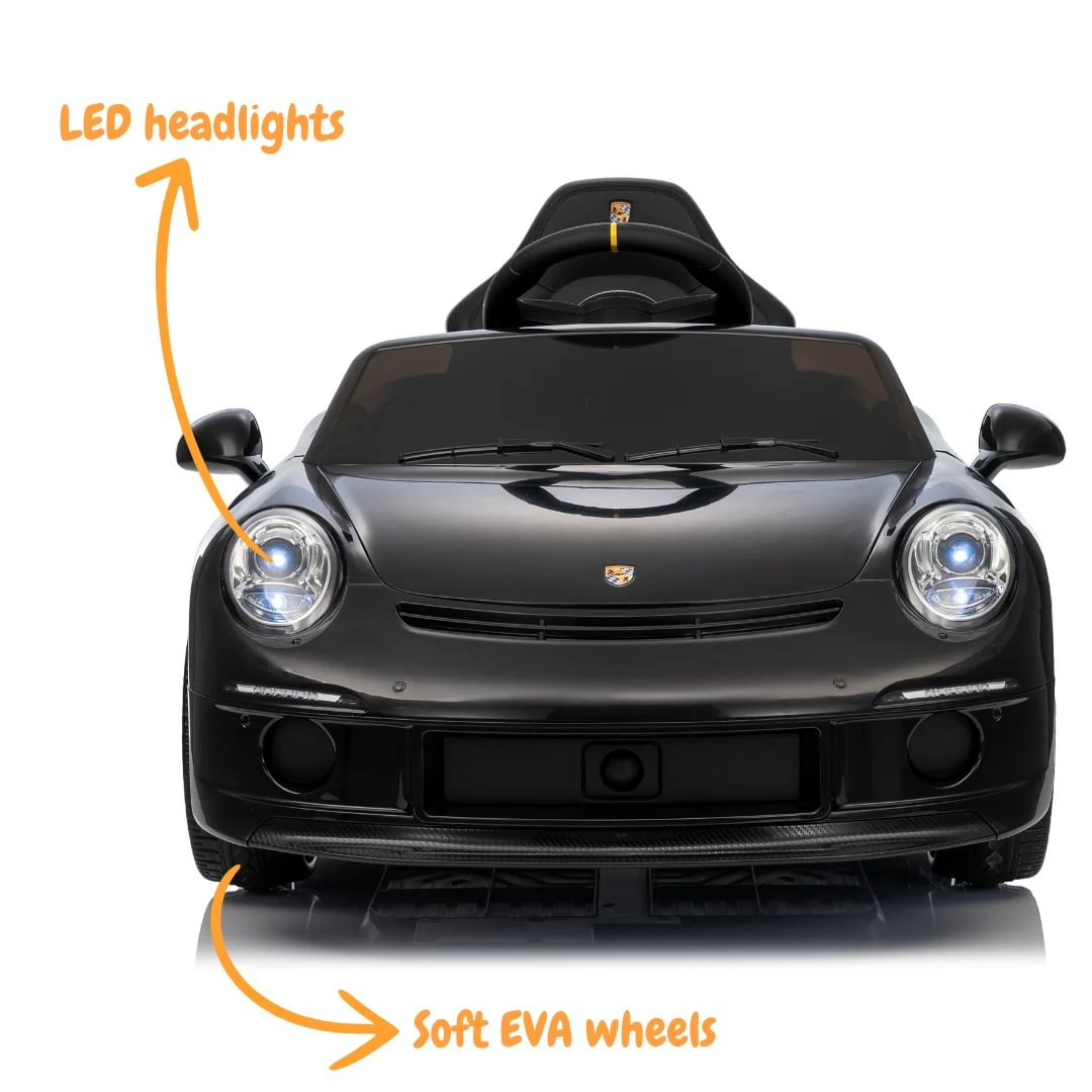 RUF GT Electric Kids Car 12V - Black - Berghoff toys