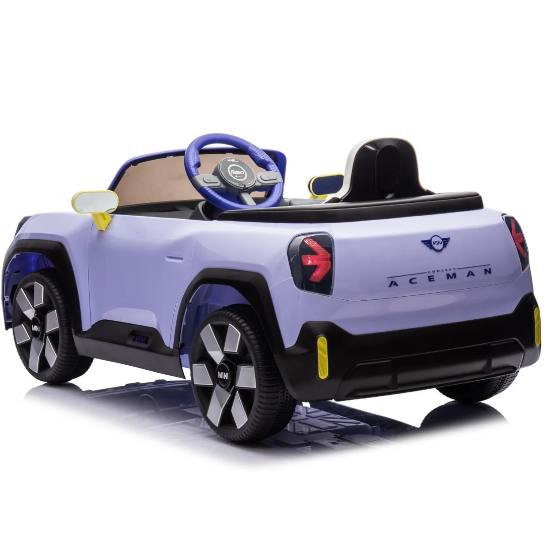 Mini Aceman Electric Ride-on Car 12V - Purple - Berghoff toys