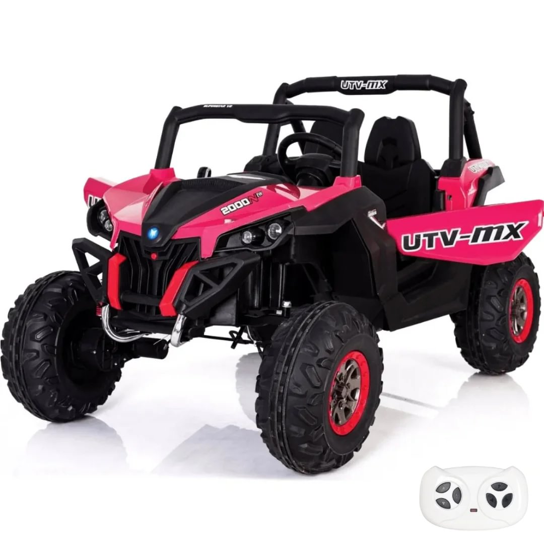 UTV-MX Ride-on Kids Car 24V (2-seater) - Pink - Berghoff toys